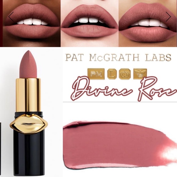 Pat McGrath | Makeup | Pat Mcgrath Labs Mini Mattetrance Lipstick In Divine Rose | Poshmark